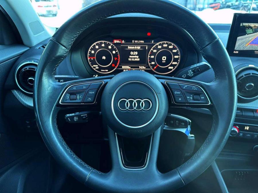 Black Audi Q2 2021 in Kaunas, with an engine capacity of 1.00 L and mileage of 83 thousand km for 16900 €, photo 10 on AUTOMOTO.COM.LV