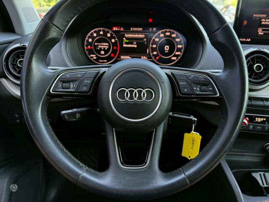 Black Audi Q2 2021 in Kaunas, with an engine capacity of 1.00 L and mileage of 183 thousand km for 14400 €, photo 8 on AUTOMOTO.COM.LV
