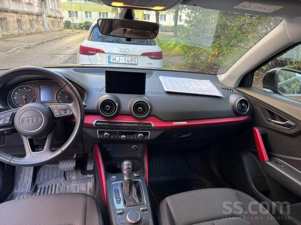 Melns Audi Q2 2021 Liepāja, ar dzinēja tilpumu 1.50 L un nobraukumu 49 tūkst. km par 22500 €, foto 5 vietnē AUTOMOTO.COM.LV