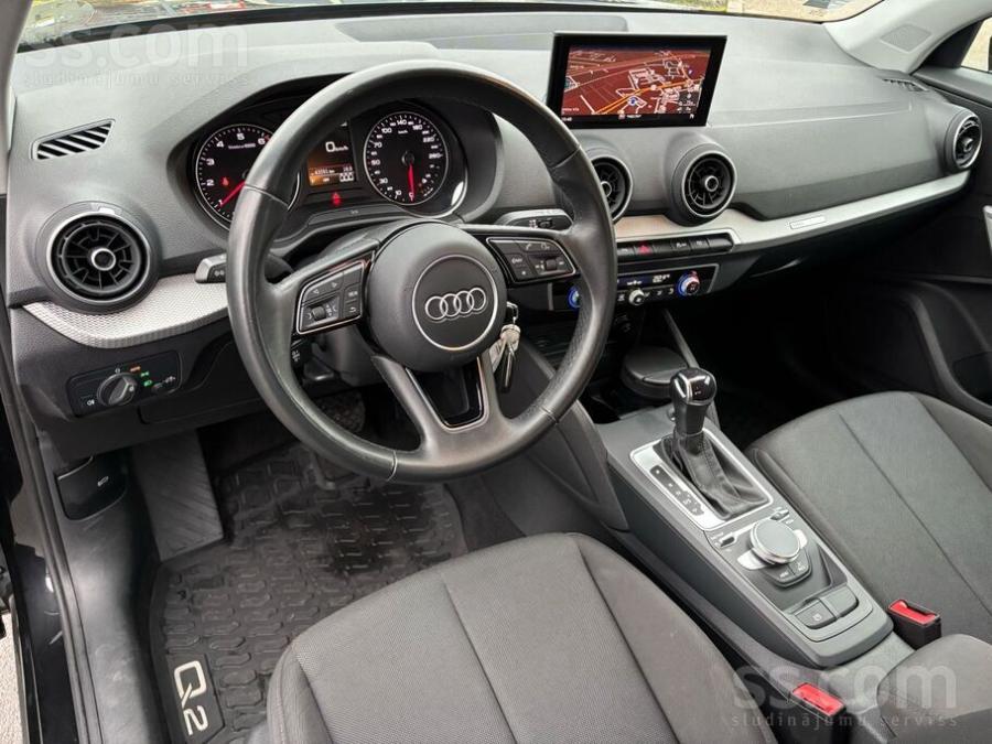 Melns Audi Q2 2022 Rīga, ar dzinēja tilpumu 1.50 L un nobraukumu 42 tūkst. km par 27900 €, foto 8 vietnē AUTOMOTO.COM.LV