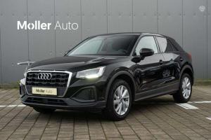 Melns Audi Q2 2022 Viļņa, ar dzinēja tilpumu 1.50 L un nobraukumu 49 tūkst. km par 23900 €, foto  vietnē AUTOMOTO.COM.LV