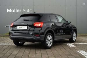 Black Audi Q2 2022 in Vilnius, with an engine capacity of 1.50 L and mileage of 49 thousand km for 23900 €, photo 6 on AUTOMOTO.COM.LV