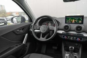 Black Audi Q2 2022 in Vilnius, with an engine capacity of 1.50 L and mileage of 49 thousand km for 23900 €, photo 13 on AUTOMOTO.COM.LV