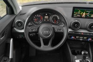 Black Audi Q2 2022 in Vilnius, with an engine capacity of 1.50 L and mileage of 49 thousand km for 23900 €, photo 14 on AUTOMOTO.COM.LV