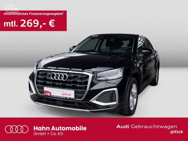 Melns Audi Q2 2022 Kauņa, ar dzinēja tilpumu 1.00 L un nobraukumu 51 tūkst. km par 24079 €, foto 1 vietnē AUTOMOTO.COM.LV