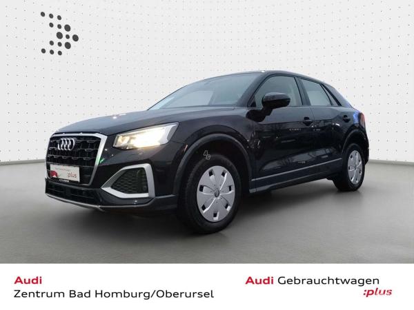 Melns Audi Q2 2022 Kauņa, ar dzinēja tilpumu 2.00 L un nobraukumu 64 tūkst. km par 25772 €, foto 1 vietnē AUTOMOTO.COM.LV