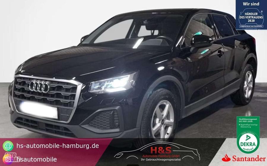 Melns Audi Q2 2022 Kauņa, ar dzinēja tilpumu 1.50 L un nobraukumu 29 tūkst. km par 27962 €, foto 1 vietnē AUTOMOTO.COM.LV