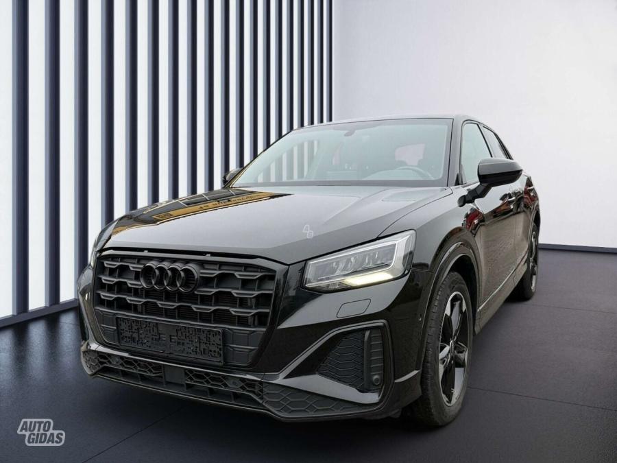 Melns Audi Q2 2022 Kauņa, ar dzinēja tilpumu 2.00 L un nobraukumu 75 tūkst. km par 28296 €, foto 1 vietnē AUTOMOTO.COM.LV
