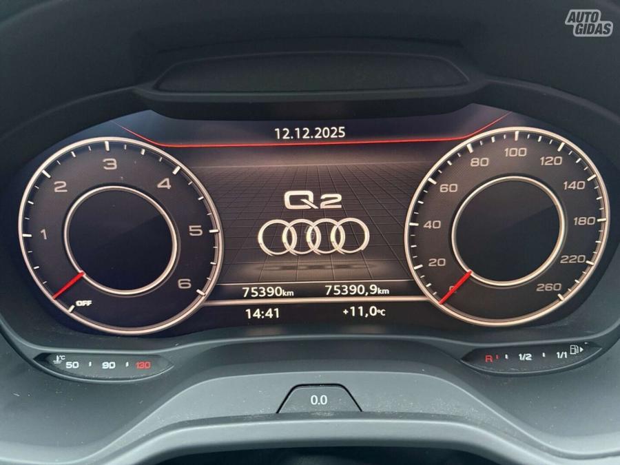 Melns Audi Q2 2022 Kauņa, ar dzinēja tilpumu 2.00 L un nobraukumu 75 tūkst. km par 28296 €, foto 11 vietnē AUTOMOTO.COM.LV