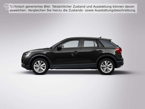 Black Audi Q2 2022 in Kaunas, with an engine capacity of 1.50 L and mileage of 54 thousand km for 29517 €, photo 3 on AUTOMOTO.COM.LV