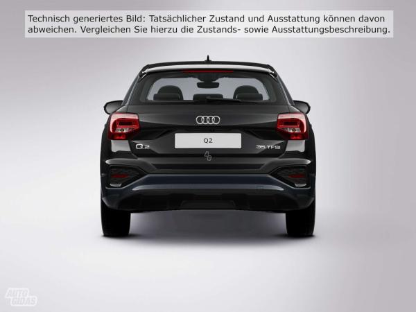Black Audi Q2 2022 in Kaunas, with an engine capacity of 1.50 L and mileage of 54 thousand km for 29517 €, photo 6 on AUTOMOTO.COM.LV