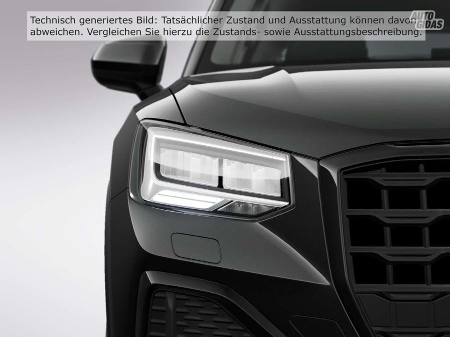 Black Audi Q2 2022 in Kaunas, with an engine capacity of 1.50 L and mileage of 54 thousand km for 29517 €, photo 7 on AUTOMOTO.COM.LV