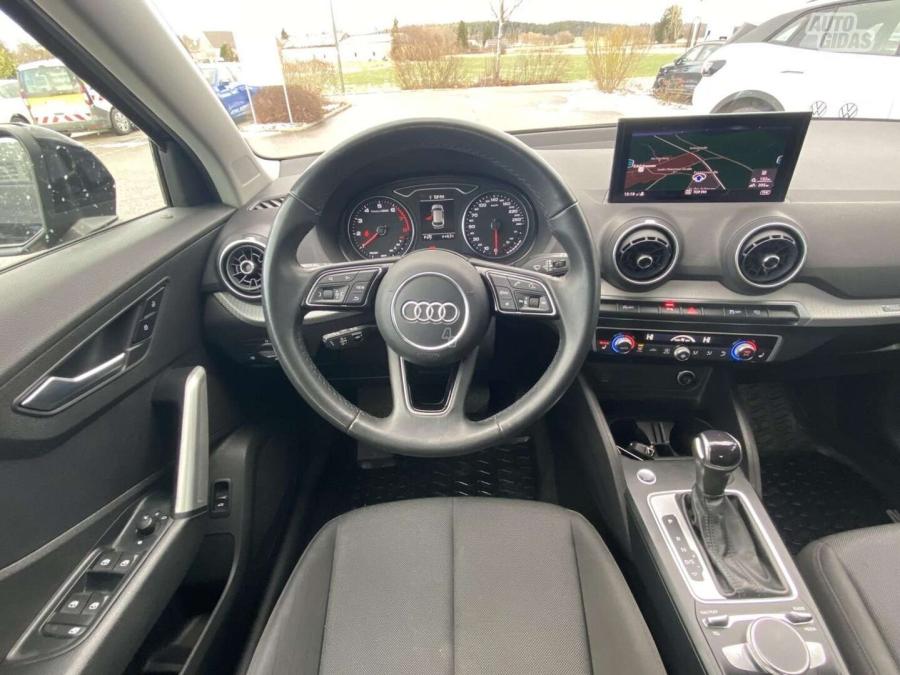 Black Audi Q2 2022 in Kaunas, with an engine capacity of 1.50 L and mileage of 47 thousand km for 24587 €, photo 10 on AUTOMOTO.COM.LV
