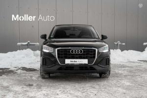 Black Audi Q2 2022 in Vilnius, with an engine capacity of 1.50 L and mileage of 46 thousand km for 24050 €, photo 2 on AUTOMOTO.COM.LV