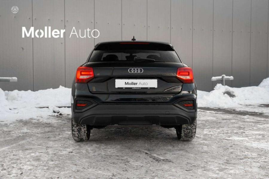 Black Audi Q2 2022 in Vilnius, with an engine capacity of 1.50 L and mileage of 46 thousand km for 24050 €, photo 5 on AUTOMOTO.COM.LV