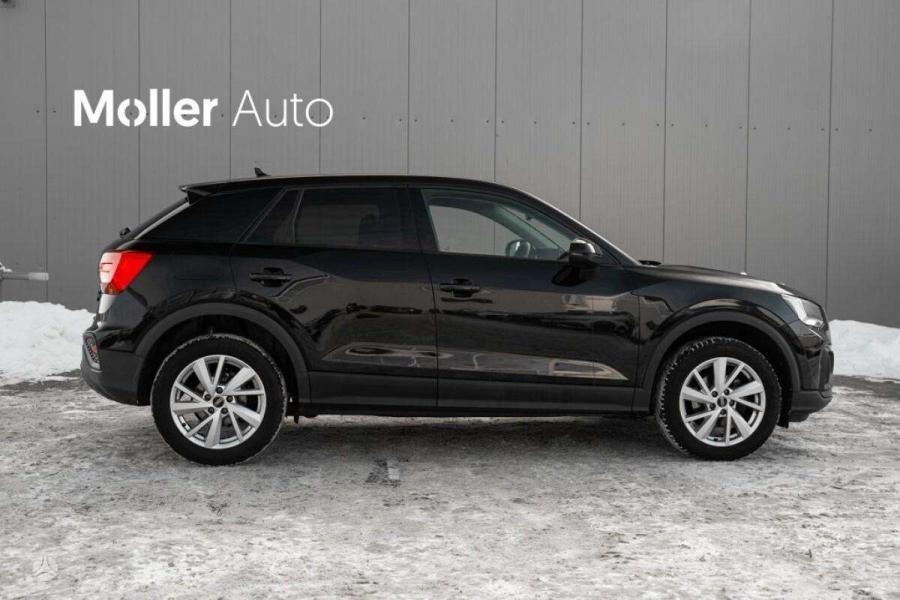 Black Audi Q2 2022 in Vilnius, with an engine capacity of 1.50 L and mileage of 46 thousand km for 24050 €, photo 7 on AUTOMOTO.COM.LV