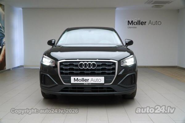 Black Audi Q2 2022 in Tallinn, with an engine capacity of 1.50 L and mileage of 47 thousand km for 26550 €, photo 2 on AUTOMOTO.COM.LV