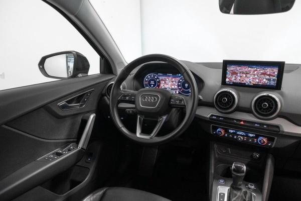 Black Audi Q2 2022 in Vilnius, with an engine capacity of 1.50 L and mileage of 100 thousand km for 22900 €, photo 10 on AUTOMOTO.COM.LV