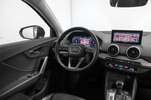 Black Audi Q2 2022 in Vilnius, with an engine capacity of 1.50 L and mileage of 100 thousand km for 22900 €, photo 11 on AUTOMOTO.COM.LV