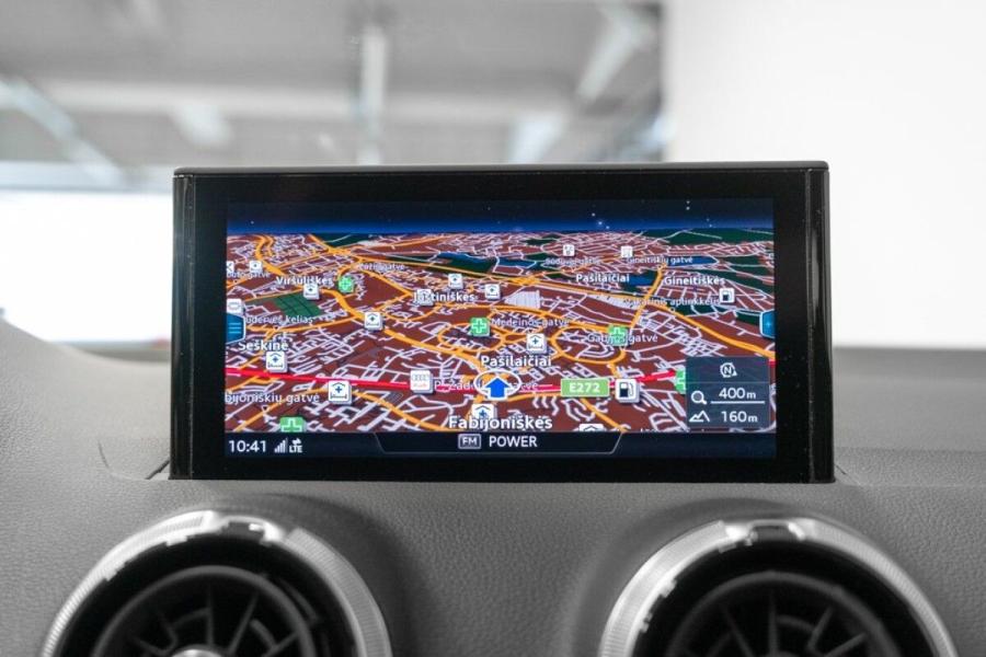 Black Audi Q2 2022 in Vilnius, with an engine capacity of 1.50 L and mileage of 100 thousand km for 22900 €, photo 17 on AUTOMOTO.COM.LV
