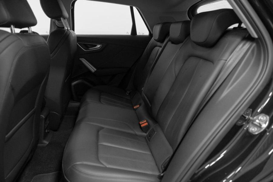 Black Audi Q2 2022 in Vilnius, with an engine capacity of 1.50 L and mileage of 100 thousand km for 22900 €, photo 23 on AUTOMOTO.COM.LV