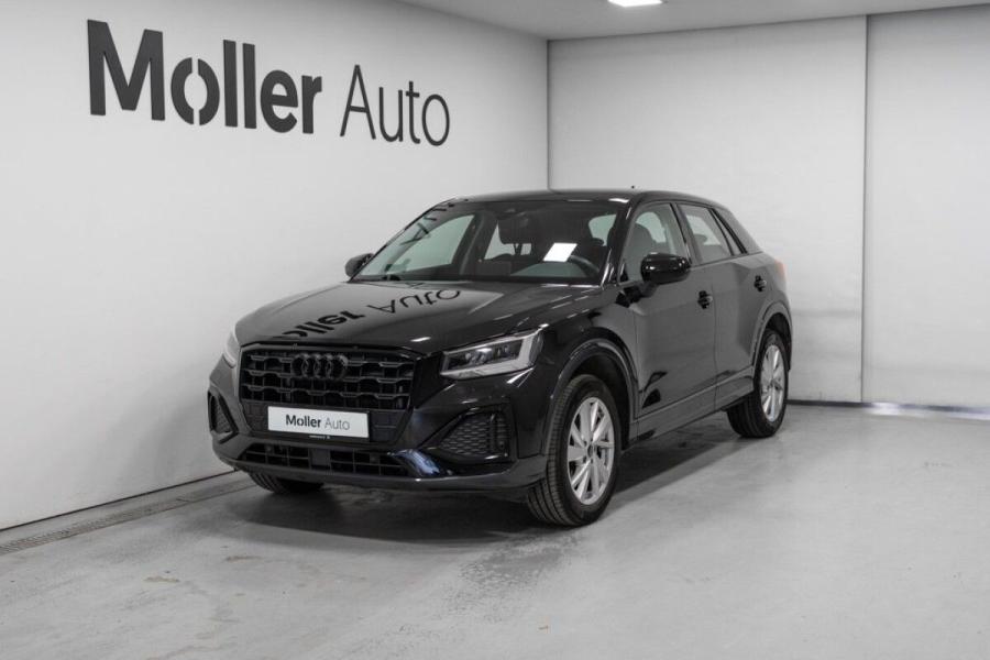 Black Audi Q2 2022 in Vilnius, with an engine capacity of 1.50 L and mileage of 100 thousand km for 22900 €, photo 26 on AUTOMOTO.COM.LV