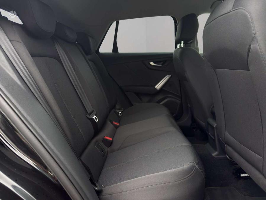 Black Audi Q2 2022 in Kaunas, with an engine capacity of 1.50 L and mileage of 9 thousand km for 19999 €, photo 10 on AUTOMOTO.COM.LV