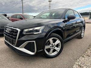 Melns Audi Q2 2022 Viļņa, ar dzinēja tilpumu 1.50 L un nobraukumu 204 tūkst. km par 17790 €, foto  vietnē AUTOMOTO.COM.LV