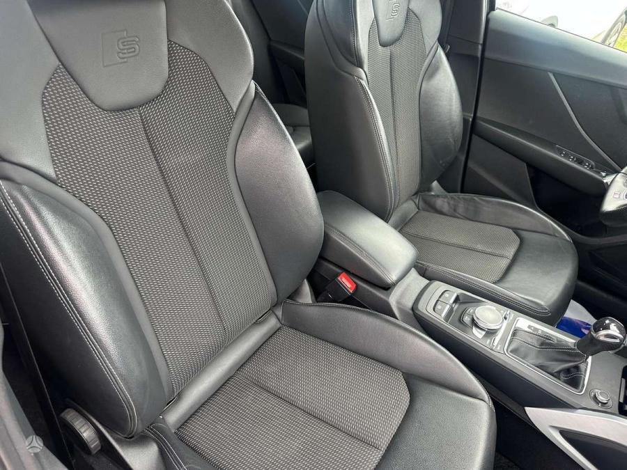 Melns Audi Q2 2022 Viļņa, ar dzinēja tilpumu 1.50 L un nobraukumu 204 tūkst. km par 17790 €, foto 19 vietnē AUTOMOTO.COM.LV