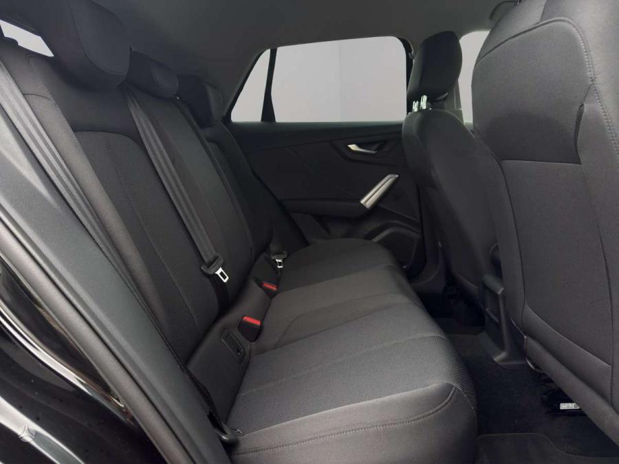 Black Audi Q2 2022 in Kaunas, with an engine capacity of 1.50 L and mileage of 9 thousand km for 19999 €, photo 10 on AUTOMOTO.COM.LV