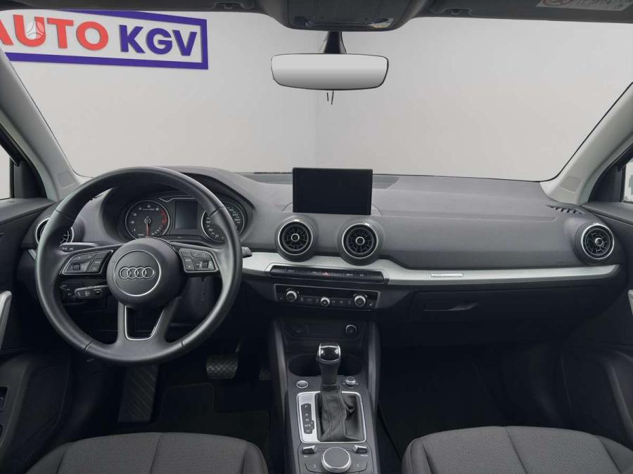 Black Audi Q2 2022 in Kaunas, with an engine capacity of 1.50 L and mileage of 9 thousand km for 19999 €, photo 13 on AUTOMOTO.COM.LV