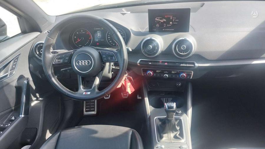 Melns Audi Q2 2022 Kauņa, ar dzinēja tilpumu 1.97 L un nobraukumu 170 tūkst. km par 16800 €, foto 6 vietnē AUTOMOTO.COM.LV