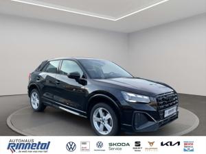 Black Audi Q2 2023 in Kaunas, with an engine capacity of 1.50 L and mileage of 37 thousand km for 30527 €, photo 2 on AUTOMOTO.COM.LV