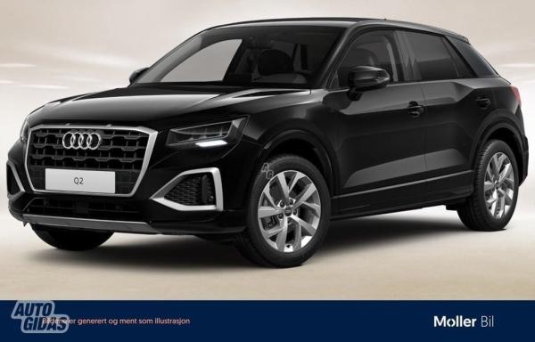 Black Audi Q2 2023 in Kaunas, with an engine capacity of 0.00 L and mileage of 50 thousand km for 26922 €, photo 1 on AUTOMOTO.COM.LV
