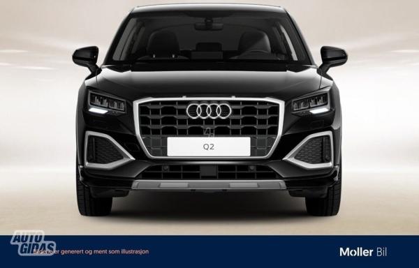 Black Audi Q2 2023 in Kaunas, with an engine capacity of 0.00 L and mileage of 50 thousand km for 26922 €, photo 2 on AUTOMOTO.COM.LV