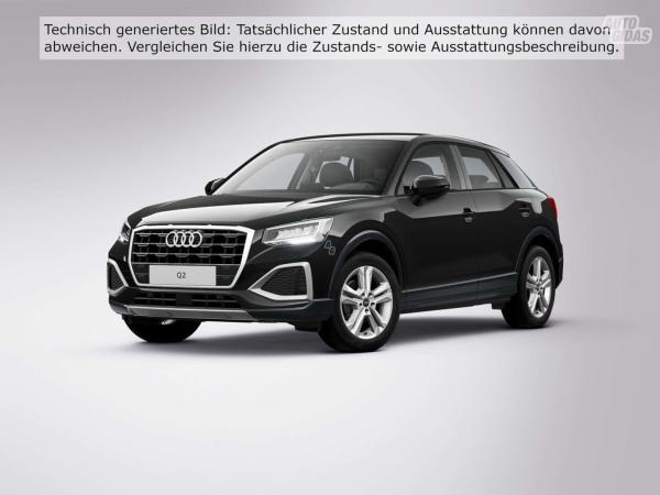 Black Audi Q2 2023 in Kaunas, with an engine capacity of 2.00 L and mileage of 57 thousand km for 27867 €, photo 2 on AUTOMOTO.COM.LV