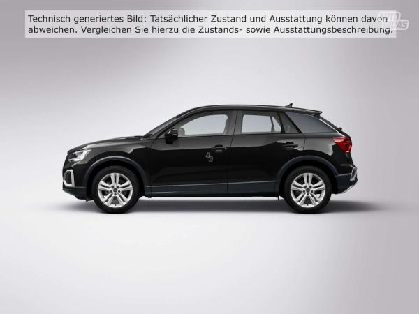 Black Audi Q2 2023 in Kaunas, with an engine capacity of 2.00 L and mileage of 57 thousand km for 27867 €, photo 3 on AUTOMOTO.COM.LV