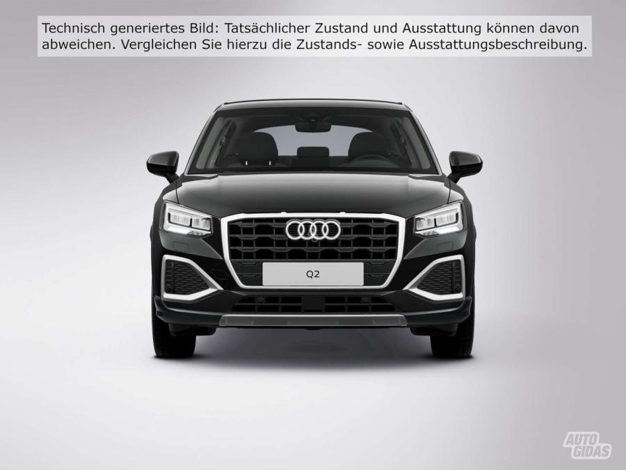 Black Audi Q2 2023 in Kaunas, with an engine capacity of 2.00 L and mileage of 57 thousand km for 27867 €, photo 5 on AUTOMOTO.COM.LV