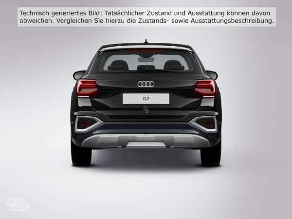 Black Audi Q2 2023 in Kaunas, with an engine capacity of 2.00 L and mileage of 57 thousand km for 27867 €, photo 6 on AUTOMOTO.COM.LV