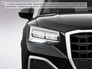 Black Audi Q2 2023 in Kaunas, with an engine capacity of 2.00 L and mileage of 57 thousand km for 27867 €, photo 7 on AUTOMOTO.COM.LV
