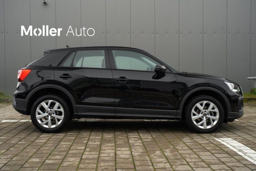 Black Audi Q2 2023 in Vilnius, with an engine capacity of 1.50 L and mileage of 55 thousand km for 27000 €, photo 8 on AUTOMOTO.COM.LV