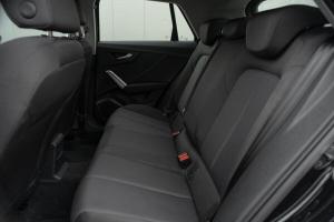 Black Audi Q2 2023 in Vilnius, with an engine capacity of 1.50 L and mileage of 55 thousand km for 27000 €, photo 10 on AUTOMOTO.COM.LV