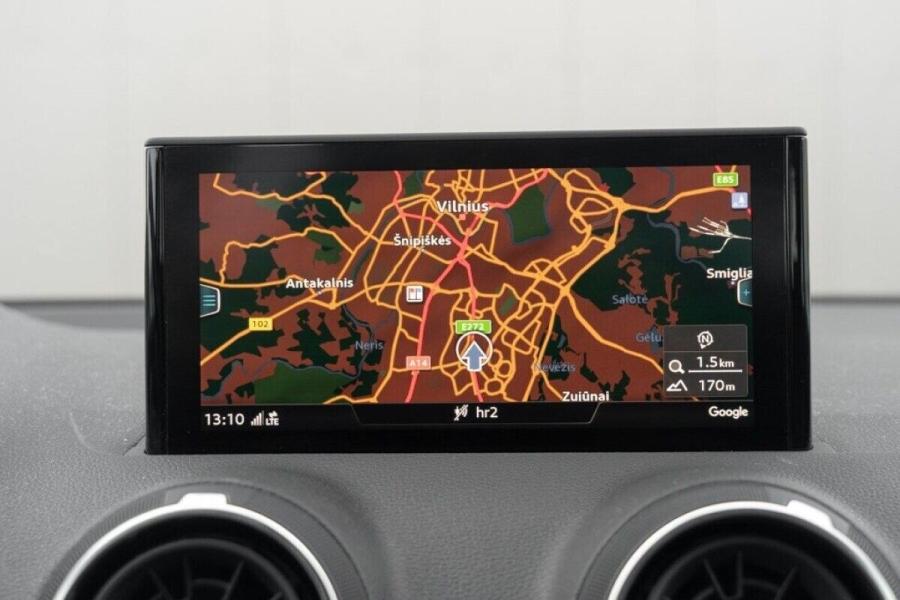Black Audi Q2 2023 in Vilnius, with an engine capacity of 1.50 L and mileage of 55 thousand km for 27000 €, photo 18 on AUTOMOTO.COM.LV