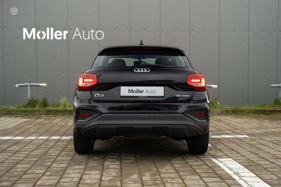 Melns Audi Q2 2023 Viļņa, ar dzinēja tilpumu 1.50 L un nobraukumu 55 tūkst. km par 27000 €, foto 6 vietnē AUTOMOTO.COM.LV