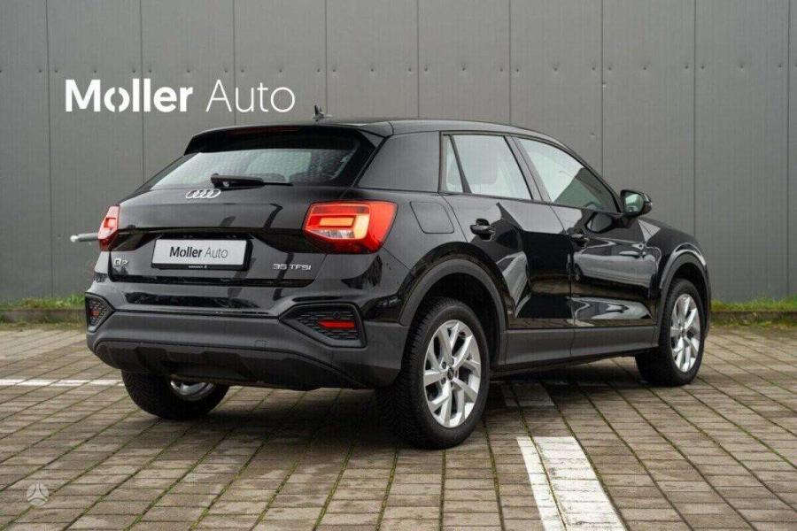 Melns Audi Q2 2023 Viļņa, ar dzinēja tilpumu 1.50 L un nobraukumu 55 tūkst. km par 27000 €, foto 7 vietnē AUTOMOTO.COM.LV