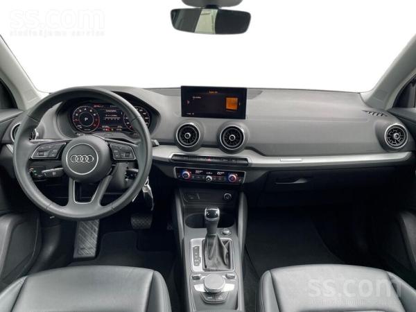 Black Audi Q2 2024 in Riga, with an engine capacity of 1.50 L and mileage of 82 thousand km for 22990 €, photo 8 on AUTOMOTO.COM.LV