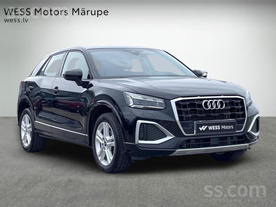 Black Audi Q2 2024 in Riga, with an engine capacity of 1.50 L and mileage of 82 thousand km for 22990 €, photo 19 on AUTOMOTO.COM.LV