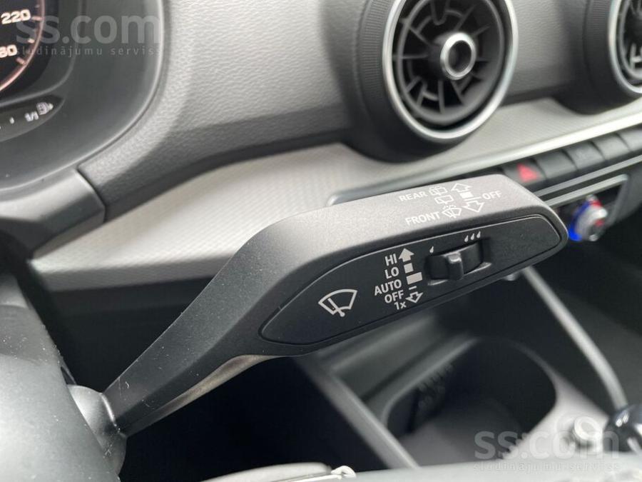 Black Audi Q2 2024 in Riga, with an engine capacity of 1.50 L and mileage of 82 thousand km for 22990 €, photo 25 on AUTOMOTO.COM.LV