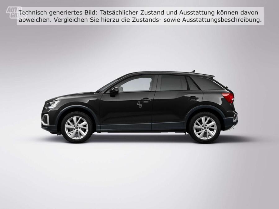 Melns Audi Q2 2025 Kauņa, ar dzinēja tilpumu 1.50 L un nobraukumu 23 tūkst. km par 32151 €, foto 2 vietnē AUTOMOTO.COM.LV