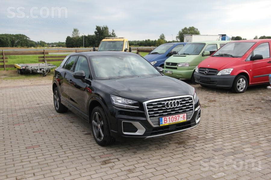 Melns Audi Q2 2016 Liepāja, ar dzinēja tilpumu 1.40 L un nobraukumu 194 tūkst. km par 14700 €, foto 1 vietnē AUTOMOTO.COM.LV